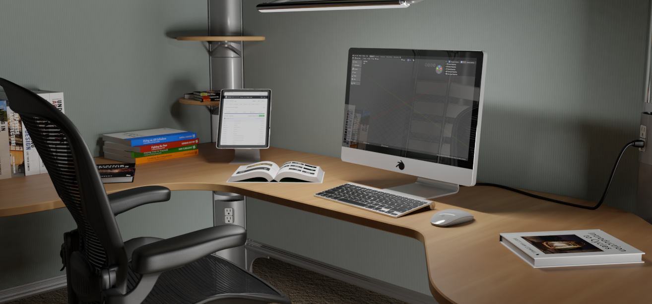 2.8 – The 3D View Workspace – Creative Designer