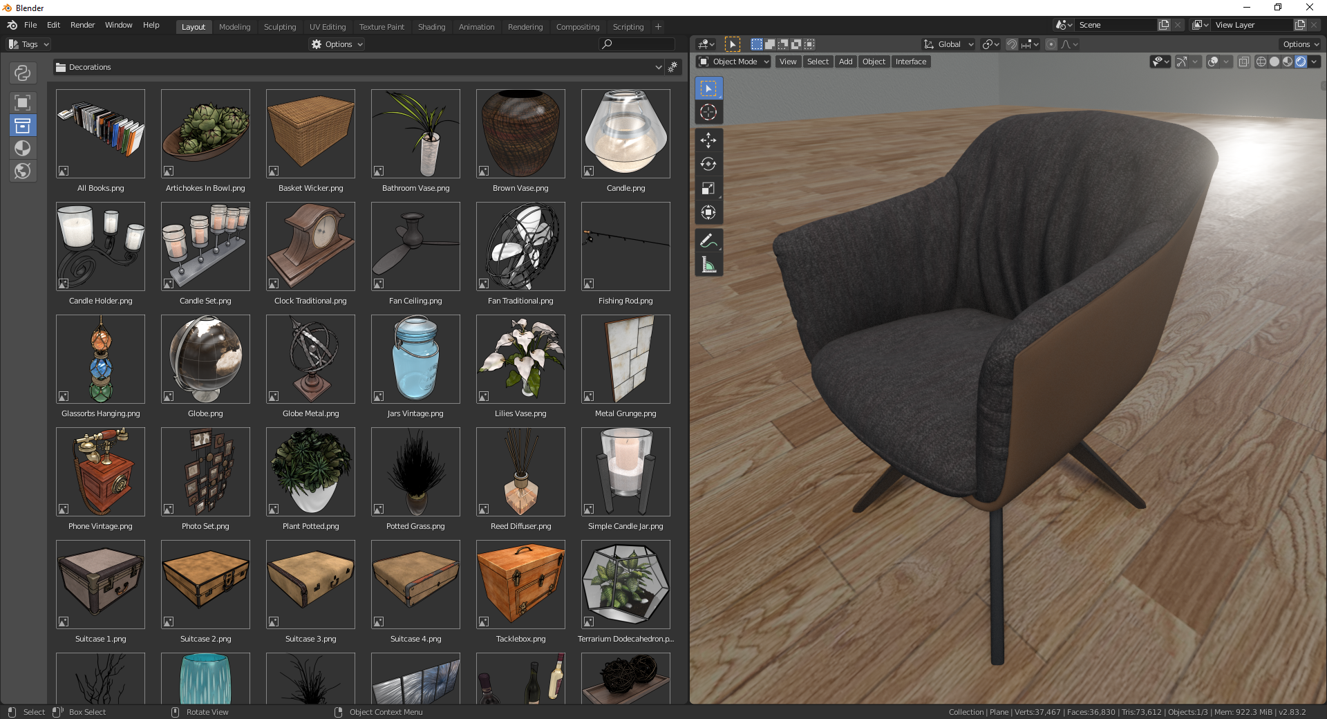 Asset Libraries in Blender 2.83 and Beyond – Home Builder